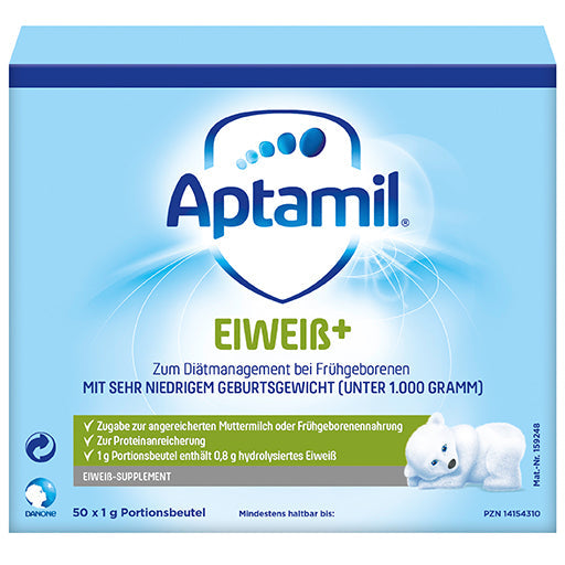 baby food » milk powder, baby formula APTAMIL Protein+ Powder 50 x 1 g ...