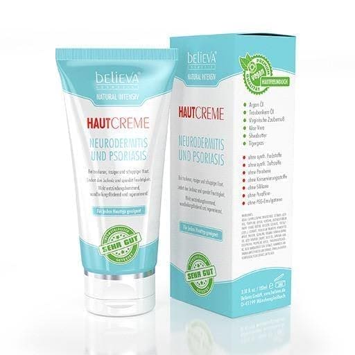BELIEVA Neurodermatitis & Psoriasis Skin Cream UK – ELIVERA UK