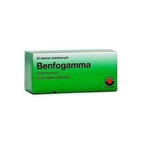 BENFOGAMMA 50mg x 50 coated tablets, vitamin B1, hemodialysis and ...