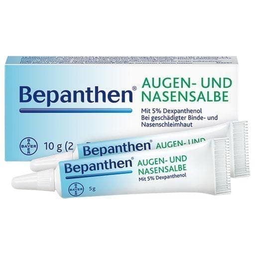 BEPANTHEN Dexpanthenol eye and nasal ointment 10 g UK – ELIVERA UK