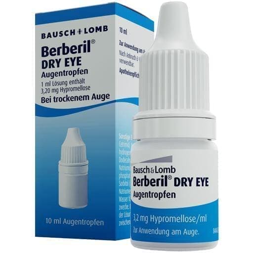 BERBERIL Dry Eye Hypromellose eye drops – ELIVERA UK