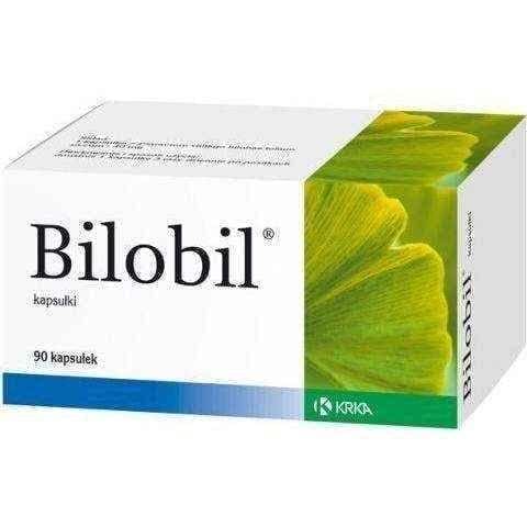 Bilobil 40mg x 90 Capsules, dizziness treatment – ELIVERA UK