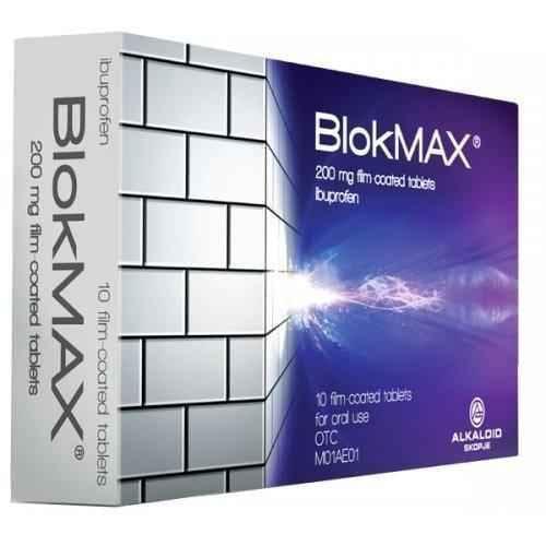 BLOKMAX 200mg 10 tablets / BLOKMAX UK – ELIVERA UK