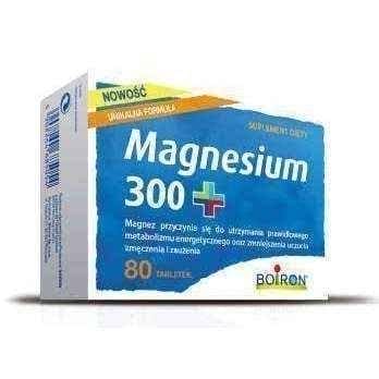 BOIRON Magnesium 300+ 0.5g × 80 tablets UK – ELIVERA UK