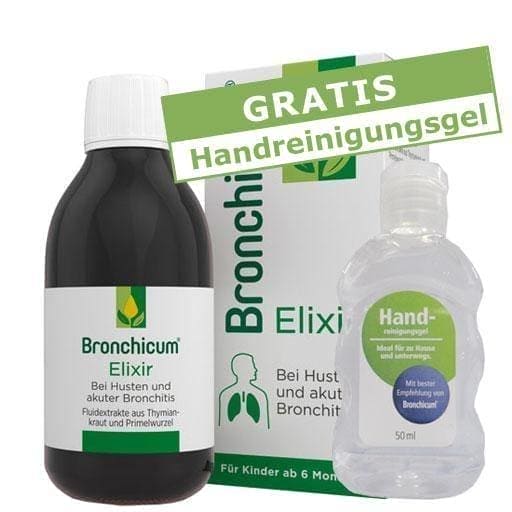 BRONCHICUM Elixir 250 ml acute bronchitis treatment – ELIVERA UK