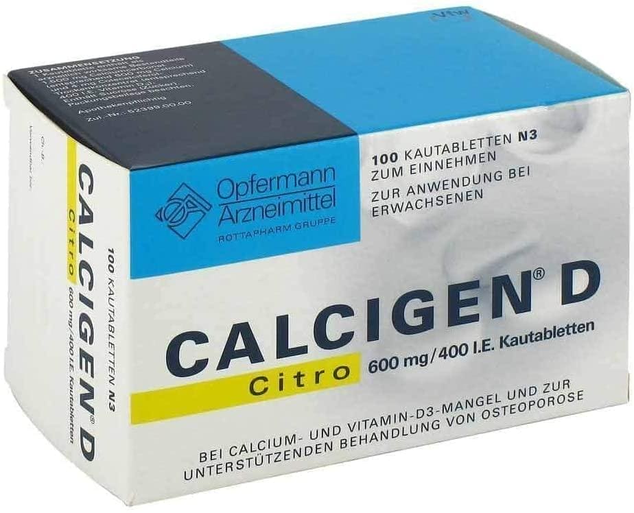 CALCIGEN D Citro , colecalciferol, calcium carbonate chewable tablets ...