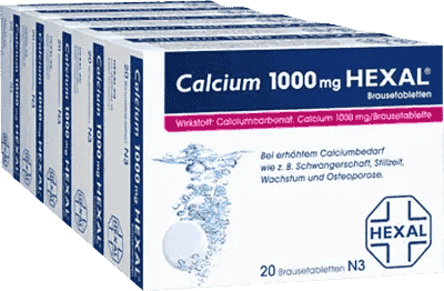 CALCIUM 1000 HEXAL, calcium carbonate, calcium ion UK – ELIVERA UK