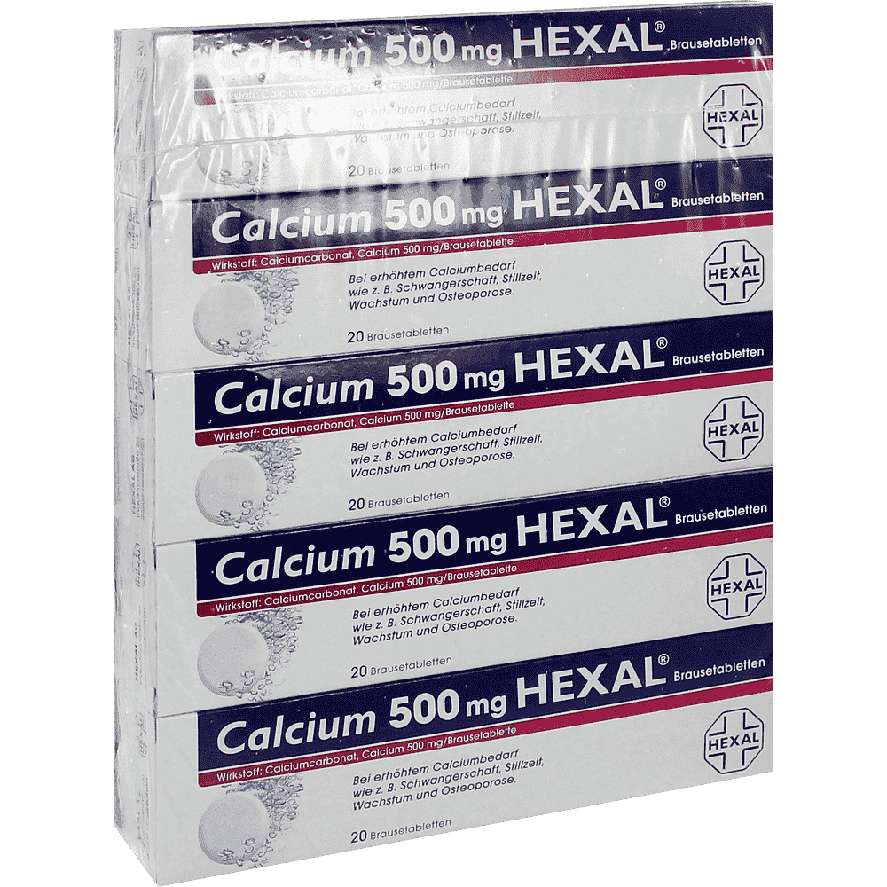 CALCIUM 500 HEXAL, calcium carbonate, calcium ion UK – ELIVERA UK