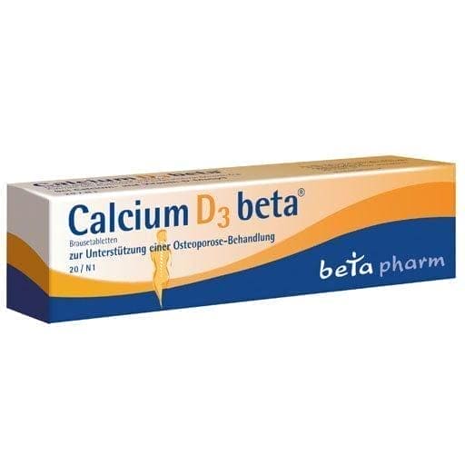 CALCIUM D3 beta effervescent tablets UK – ELIVERA UK