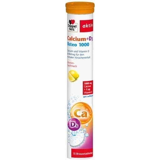 Calcium+D3 Osteo 1,000 effervescent tablets – ELIVERA UK
