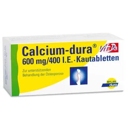 CALCIUM DURA Vitamin D3, chewable tablets UK – ELIVERA UK