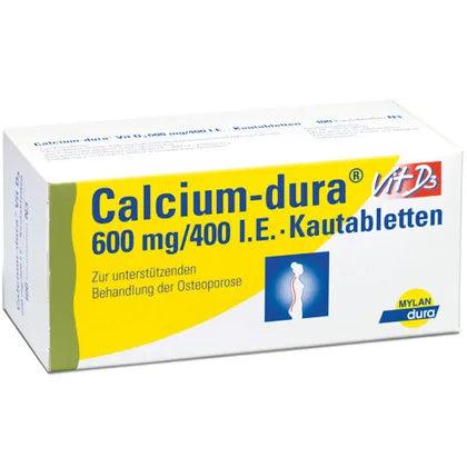 CALCIUM DURA Vitamin D3, chewable tablets UK – ELIVERA UK