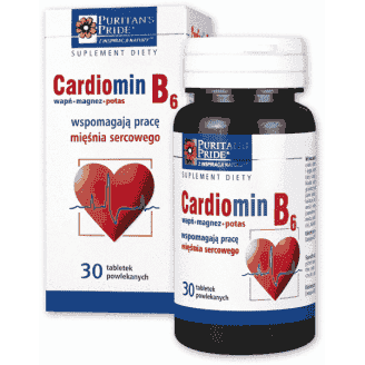 CARDIOMIN B6 x 60 tablets, myocardial infarction – ELIVERA UK