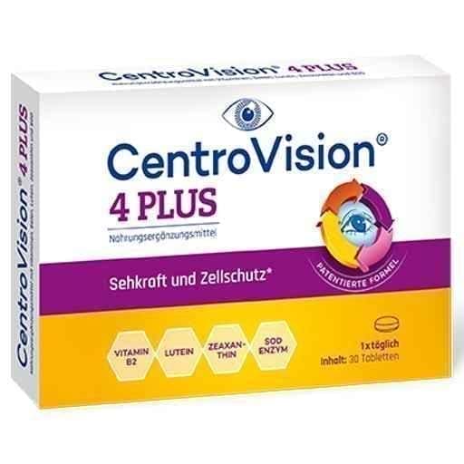 CENTROVISION 4 PLUS tablets 30 pc UK – ELIVERA UK