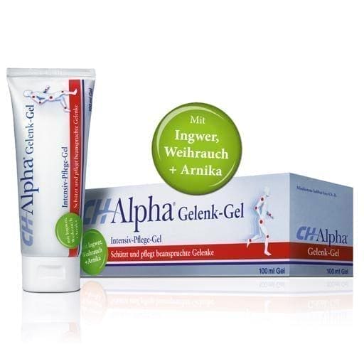 CH ALPHA joint gel 100 ml ginger, frankincense, arnica – ELIVERA UK