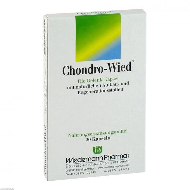 Chicken sternum collagen type ii, CHONDRO WIED Capsules UK – ELIVERA UK