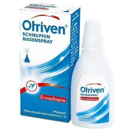 Children's nasal spray OTRIVEN UK – ELIVERA UK