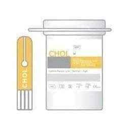 Cholesterol test, BeneCheck Cholesterol measurement strips x 10 pieces ...