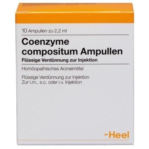 COENZYME COMPOSITUM ampoules, Homeopathic medicine UK – ELIVERA UK