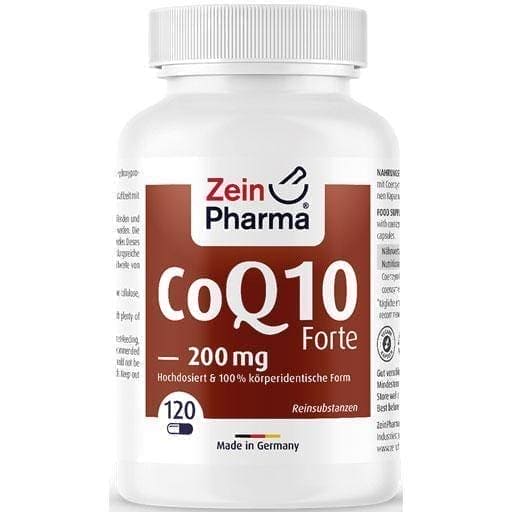 COENZYME Q10 FORTE 200 mg capsules 120 pcs UK – ELIVERA UK