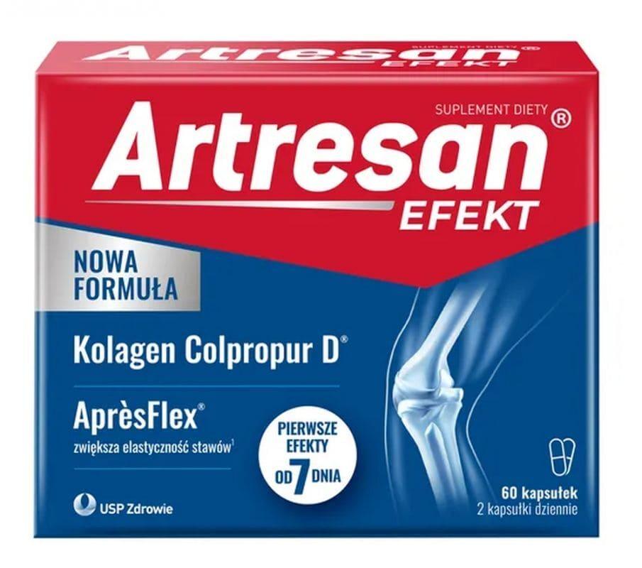 Collagen supplements, Artresan Effect 60 capsules – ELIVERA UK