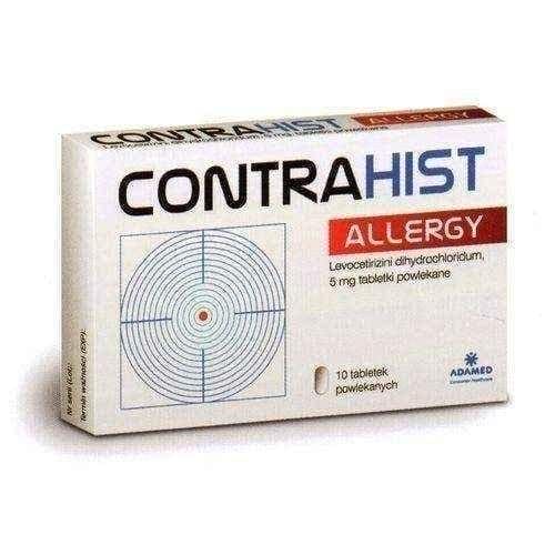 CONTRAHIST ALLERGY 5 mg x 10 pills allergic rhinitis treatment UK ...