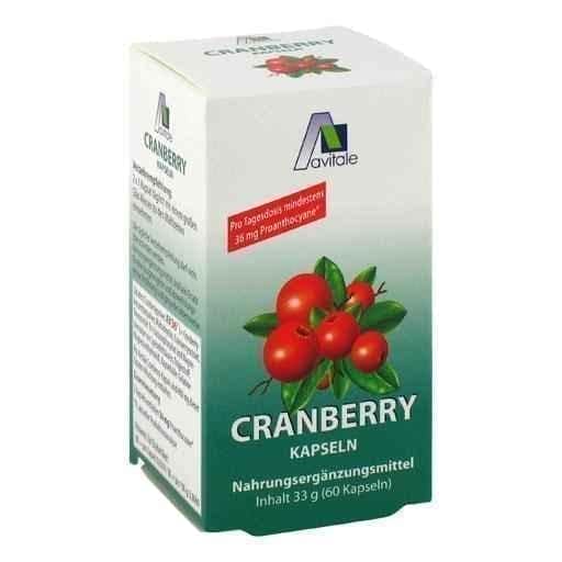 CRANBERRY CAPSULES 400 mg 60 pcs UK – ELIVERA UK