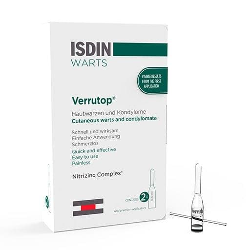 Cutaneous, ISDIN Verrutop warts ampoules – ELIVERAGroup.co.uk, UK