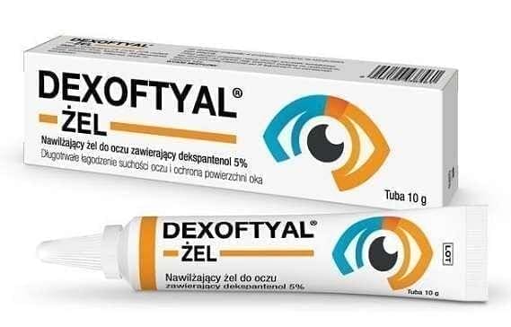 Dexoftyal gel, dexpanthenol, sore burning eyes UK – ELIVERA UK
