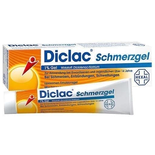 DICLAC pain gel 1%, diclofenac gel UK – ELIVERA UK