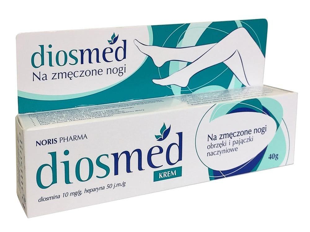 DIOSMED cream, aching legs, dilated blood vessels, broken blood vessels ...
