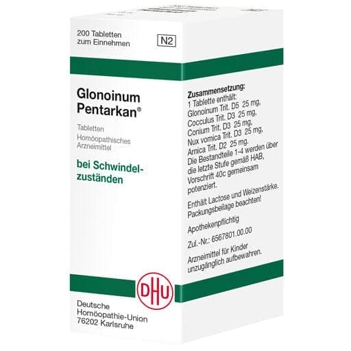 Dizzy, dizziness, GLONOINUM PENTARKAN tablets UK – ELIVERA UK