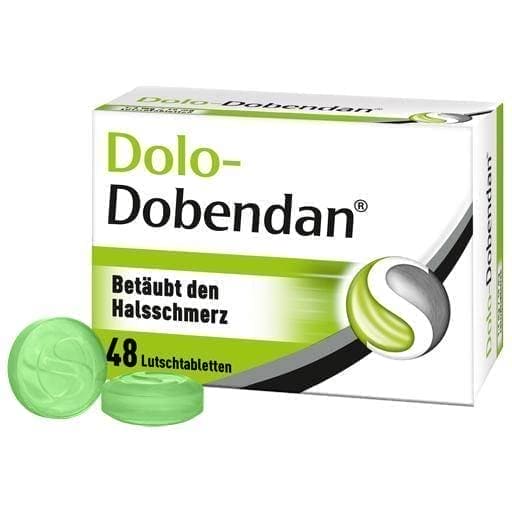 DOLO-DOBENDAN sore throat cure lozenges – ELIVERA UK