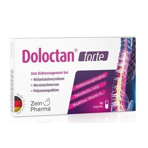 DOLOCTAN forte capsules 40 pcs polyneuropathy, nerve pain UK – ELIVERA UK