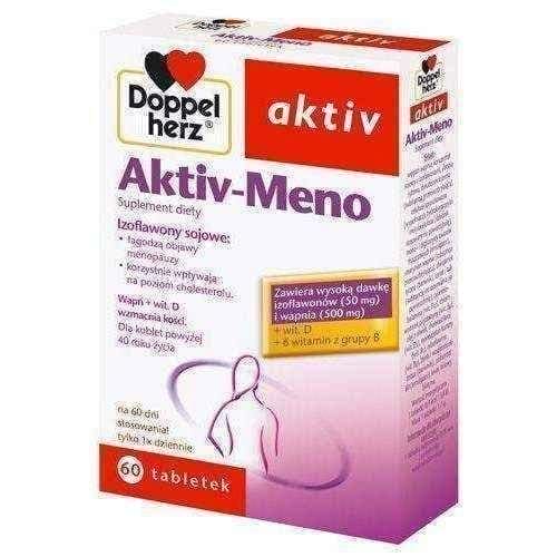 Doppelherz Aktiv-Meno x 60tabl. symptoms of menopause UK – ELIVERA UK