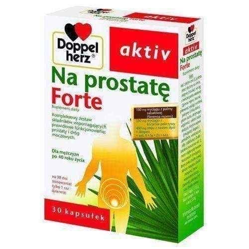 Doppelherz Aktiv The prostate Forte x 30 capsules, bph treatment UK ...