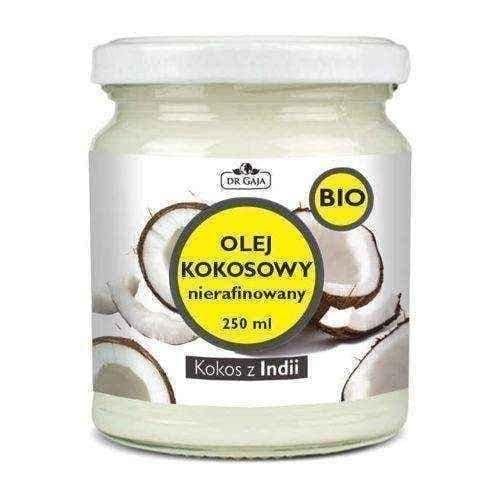 Dr Gaja Organic Coconut Oil Unrefined 250ml - Organic Coconut Oil UK ...