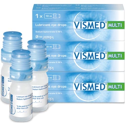 Electrolytes, potassium, magnesium, calcium, VISMED MULTI eye drops UK ...