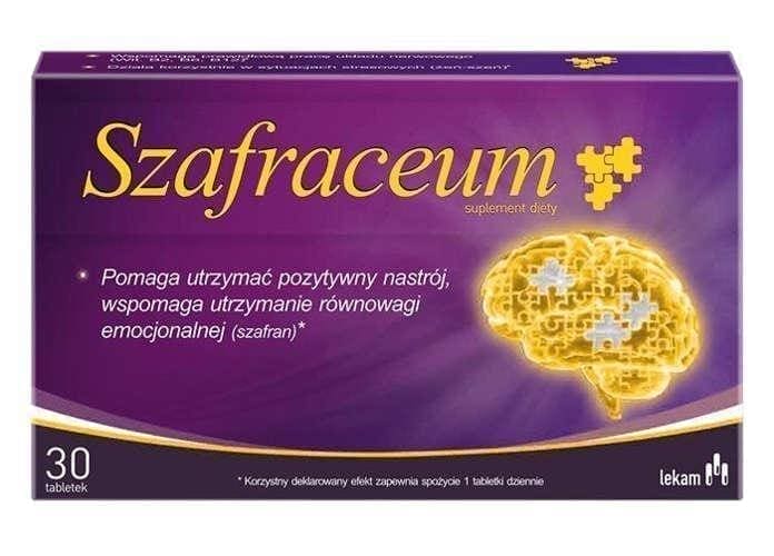 Emotional nervous tension, Szafraceum x 30 tablets UK – ELIVERA UK