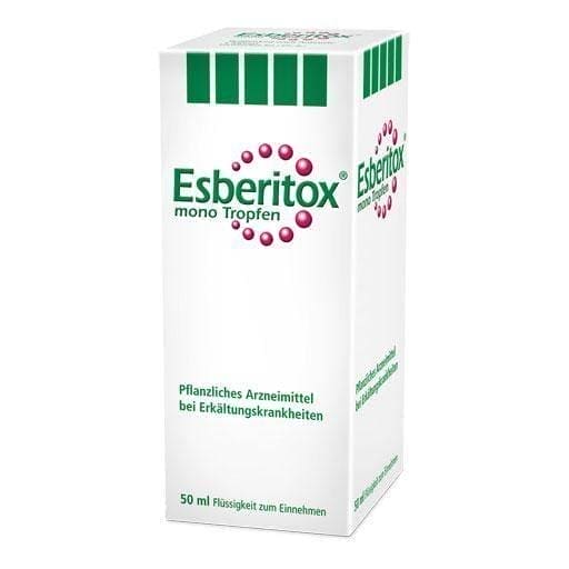 ESBERITOX mono upper respiratory tract infection drops UK – ELIVERA UK