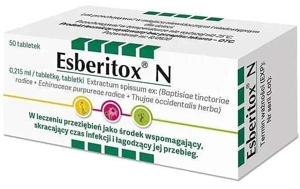 ESBERITOX N, upper respiratory tract infections – ELIVERA UK