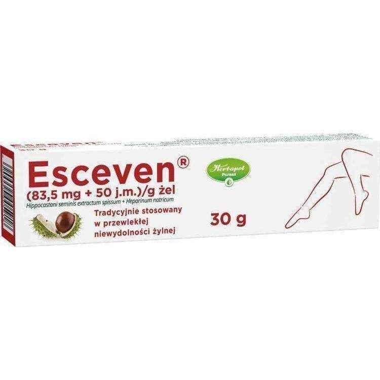 ESCEVEN gel, edema medical, surface phlebitis – ELIVERA UK
