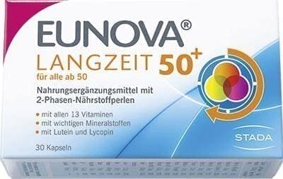 EUNOVA long-term 50+ capsules 30 pcs – ELIVERA UK