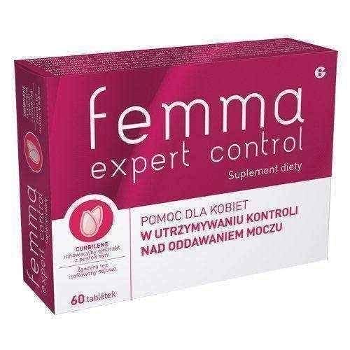 Femme Expert Control x 60 tablets, female urination UK – ELIVERA UK
