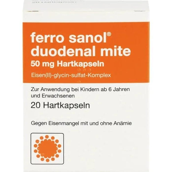 FERRO SANOL duodenal, iron deficiency anaemia treatment UK – ELIVERA UK