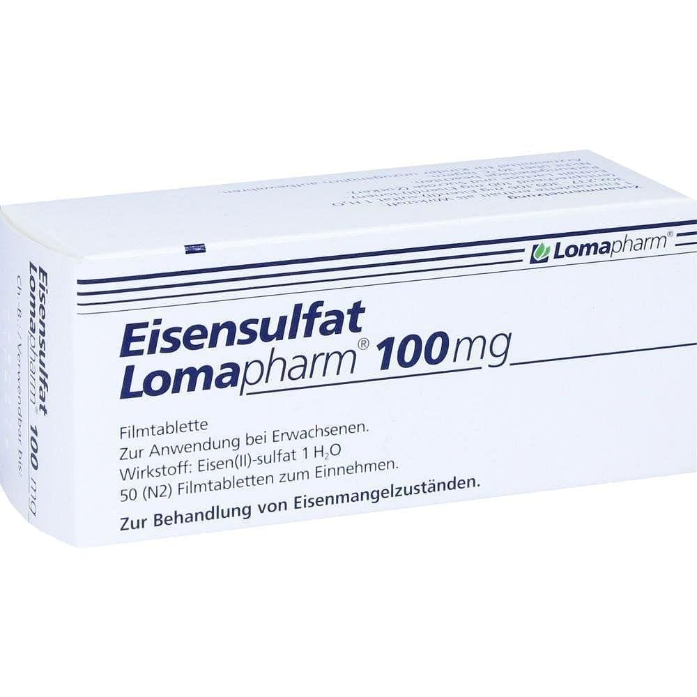 Ferrous sulphate tablets 100mg, treating iron deficiency UK – ELIVERA UK