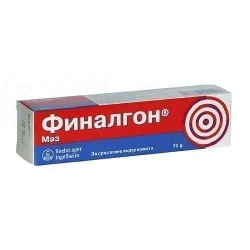 FINALGON ointment with anti-inflammatory and analgesic action 20 g UK ...