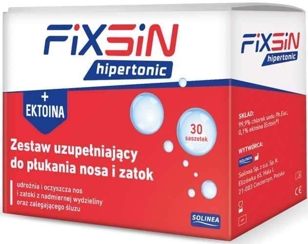 FIXSIN Hipertonic + Ectoin sinus nose rinse – ELIVERA UK