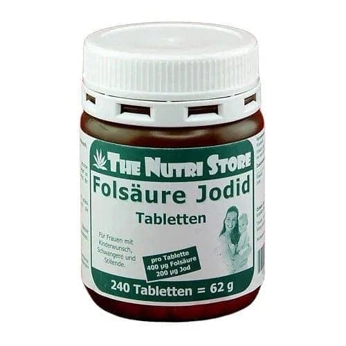 FOLIC ACID 400, iodine 200, iodine deficiency, iodine pills UK – ELIVERA UK