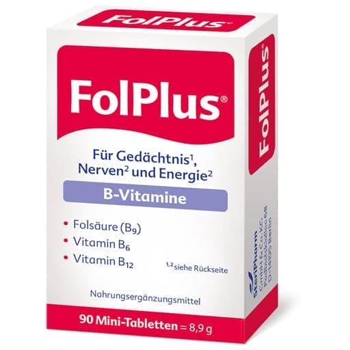 FOLPLUS, vitamin folic acid (B9), vitamin B6 and B12 film-coated ...
